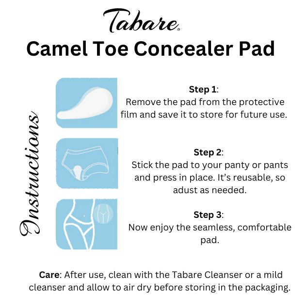 Camel Toe Concealer Fabric Sponge Pad – Baretique